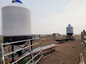 Hopper Bottom Grain Bins | Buffer Valley Industries